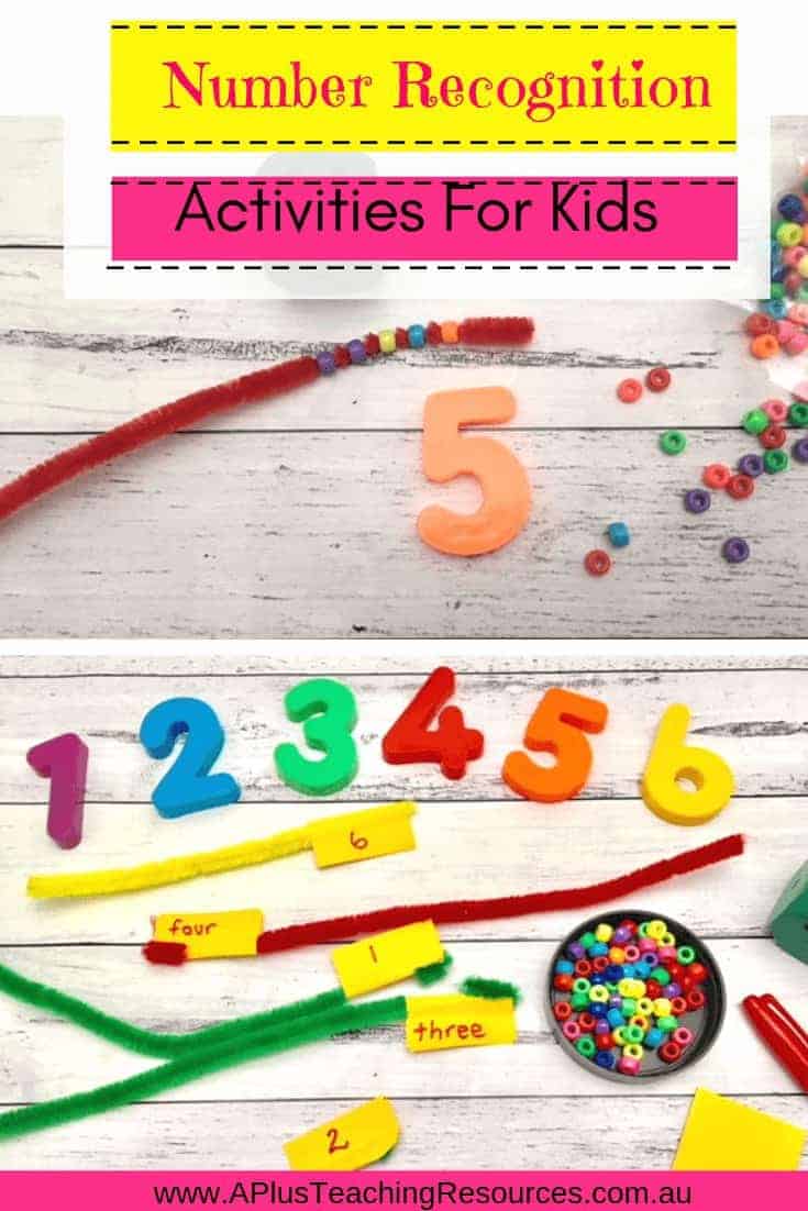 How To Teach Number Recognition To Kindergarten Kids {Top Teaching Tips}