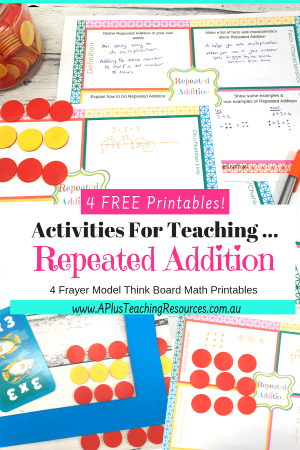 Repeated Addition For Kids {Activities, Videos & Free Printables}