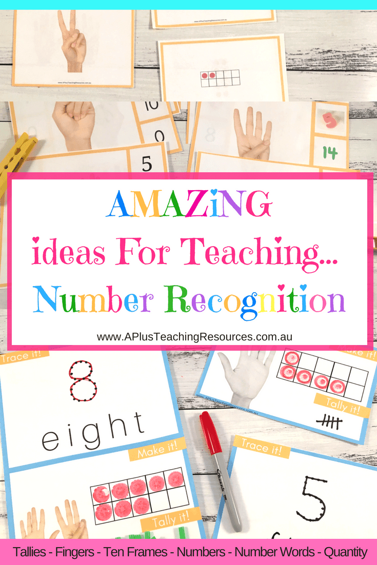How To Teach Number Recognition To Kindergarten Kids {Top Teaching Tips}